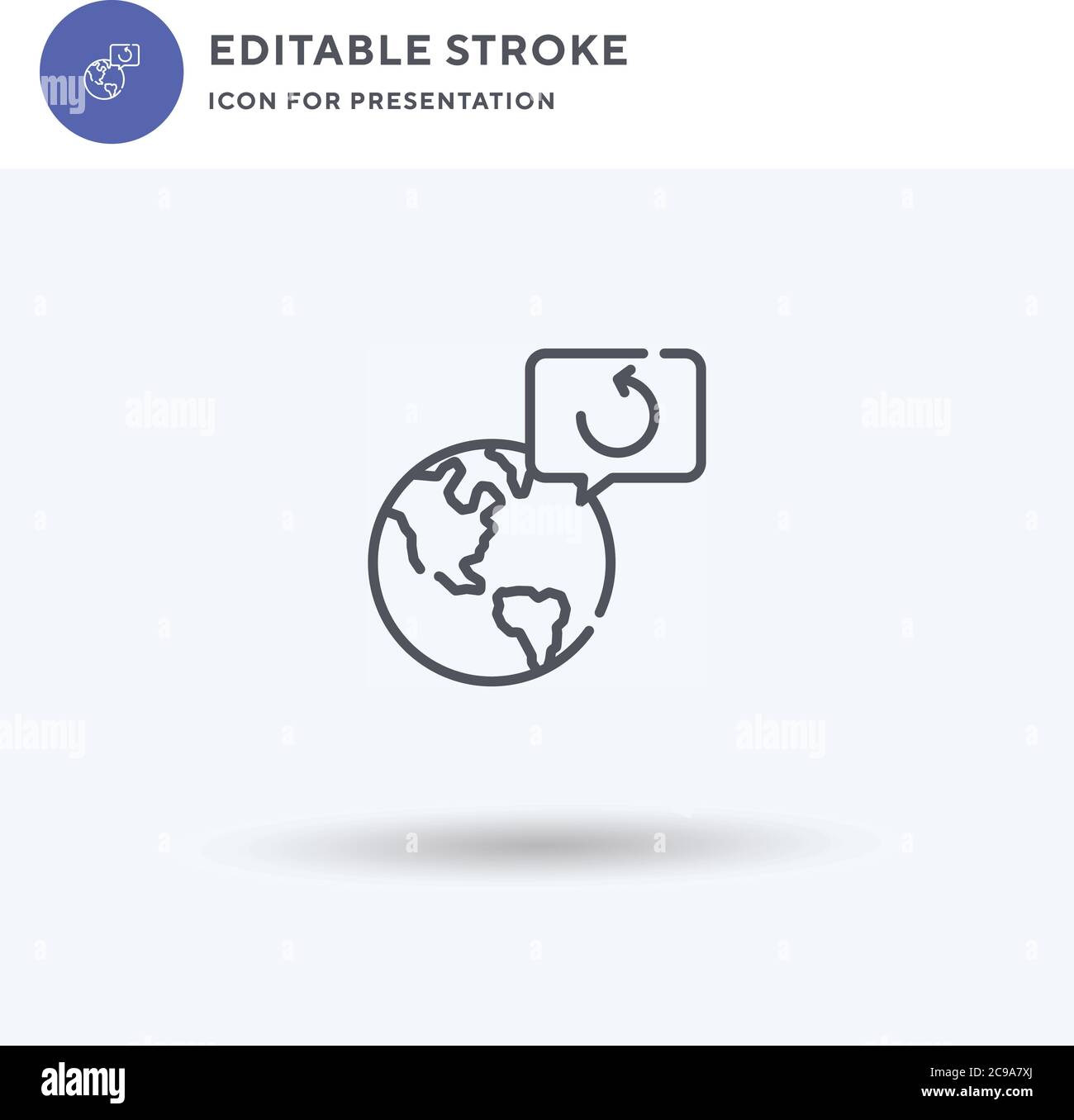 History icon vector, filled flat sign, solid pictogram isolated on ...