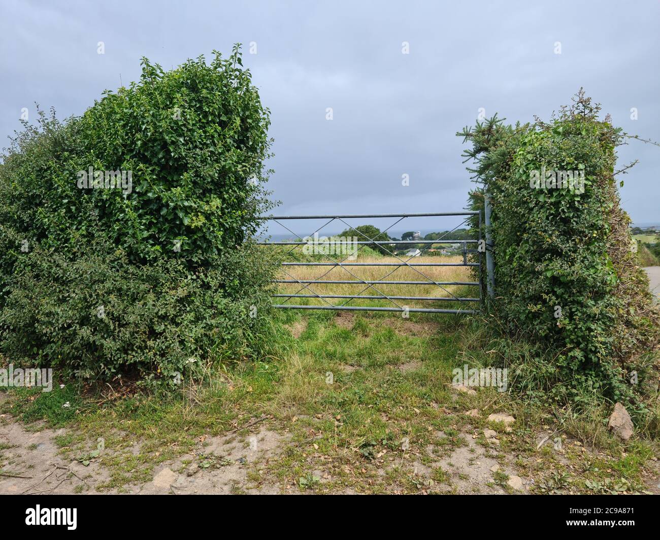 St Saviour Field Gate, Guernsey Channel Islands Stock Photo - Alamy