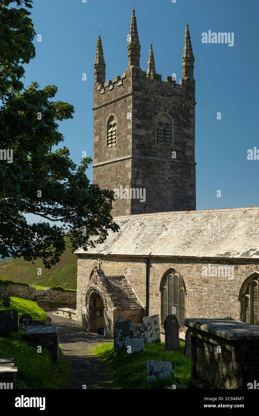 Morwenstow church hi-res stock photography and images - Alamy