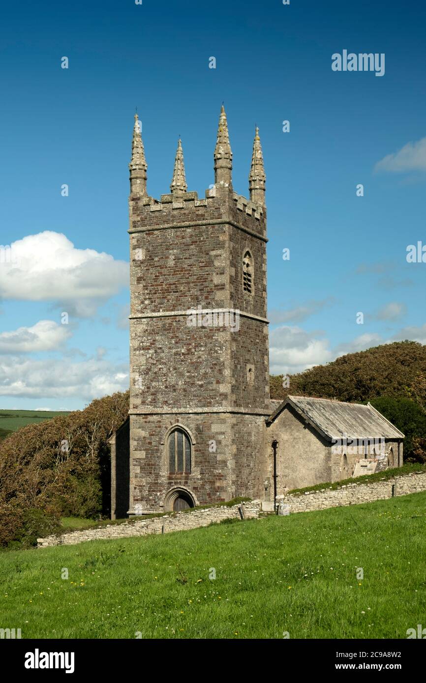Morwenstow church hi-res stock photography and images - Alamy