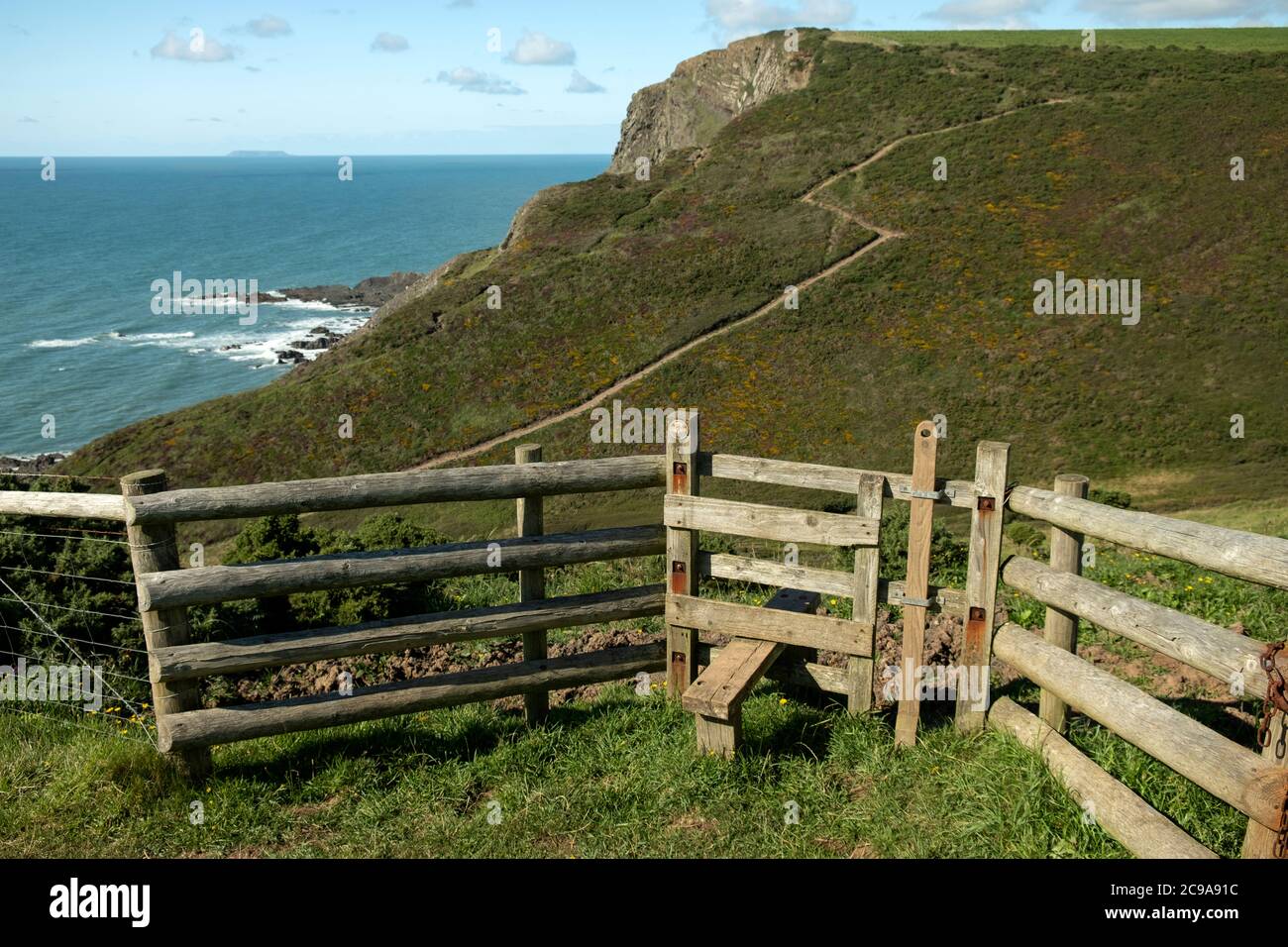 South West Coastal Path Stock Photo - Alamy