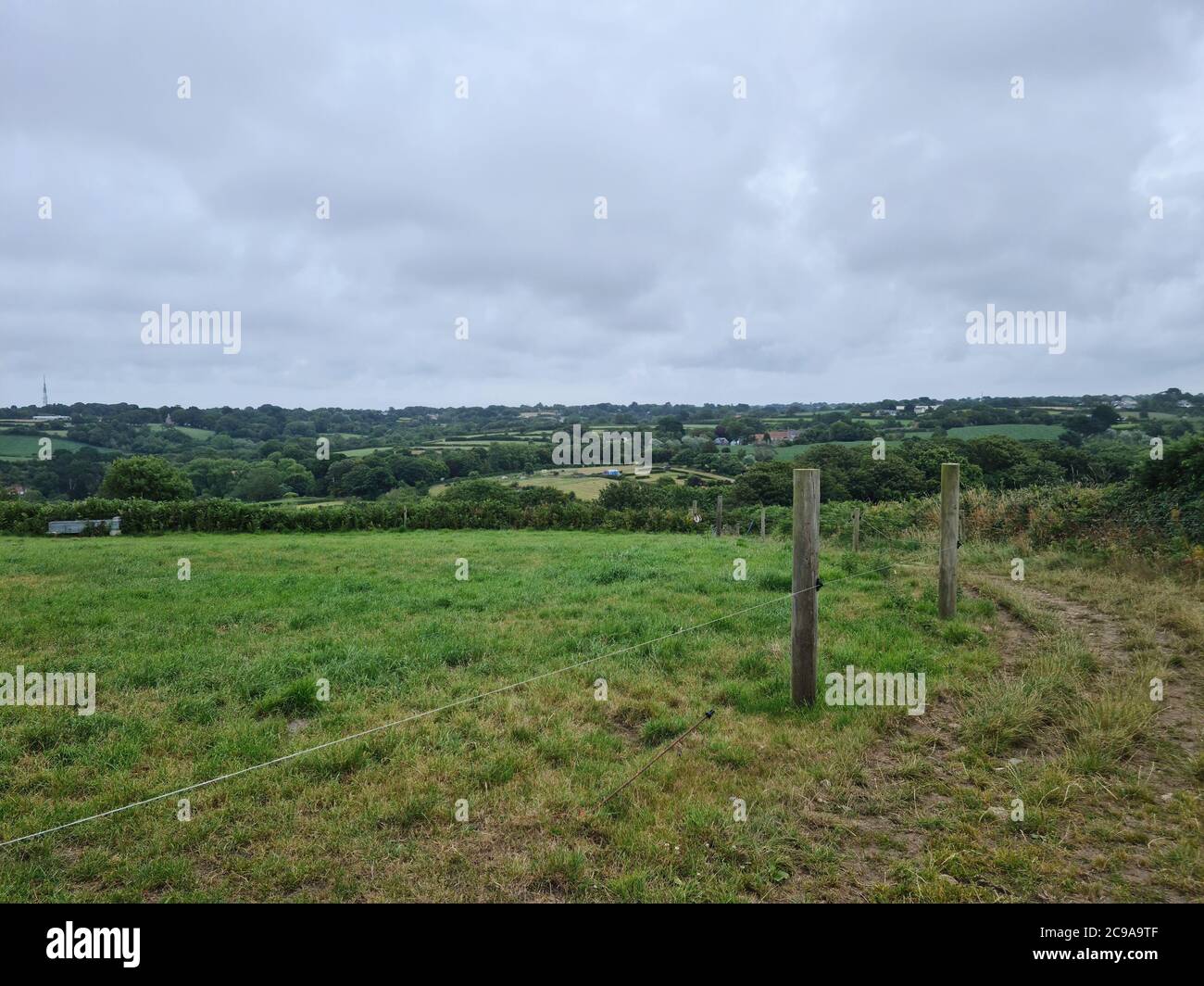 Castel Valley, Guernsey Channel Islands Stock Photo - Alamy