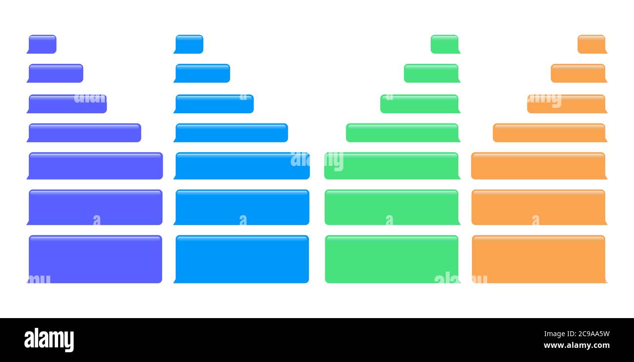 Flat in form speech bubble Stock Vector Images - Alamy