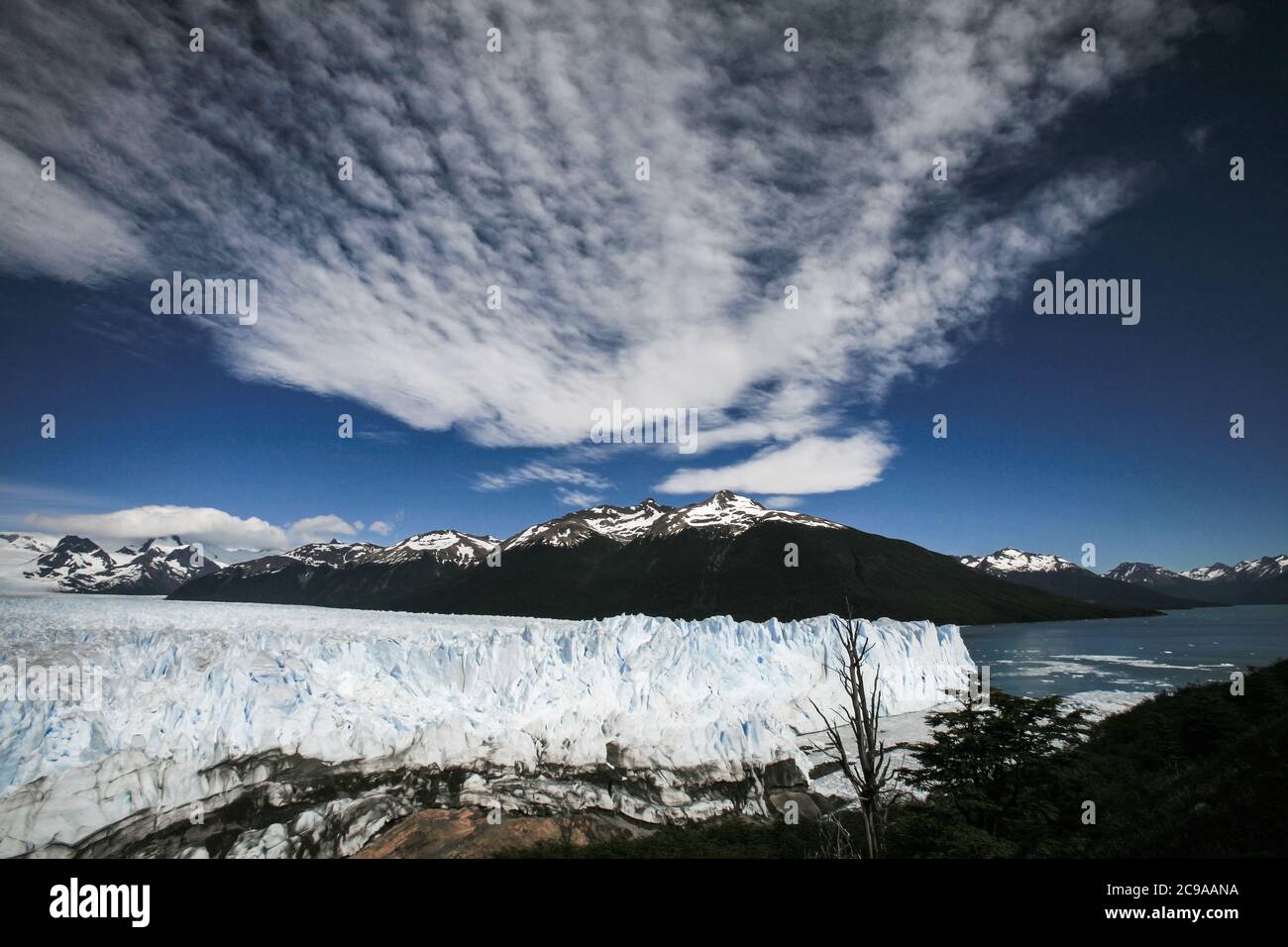The Perito Moreno glacier in Patagonia, Argentina, a UNESCO World ...
