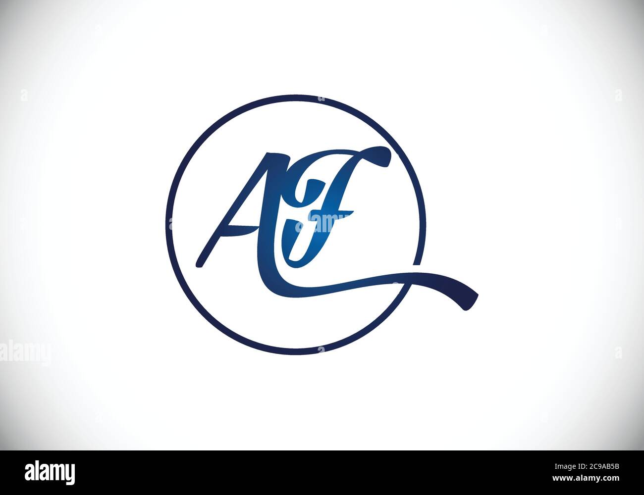 A F letter sign symbol. Initial Letter A F Logo Design Vector Template ...