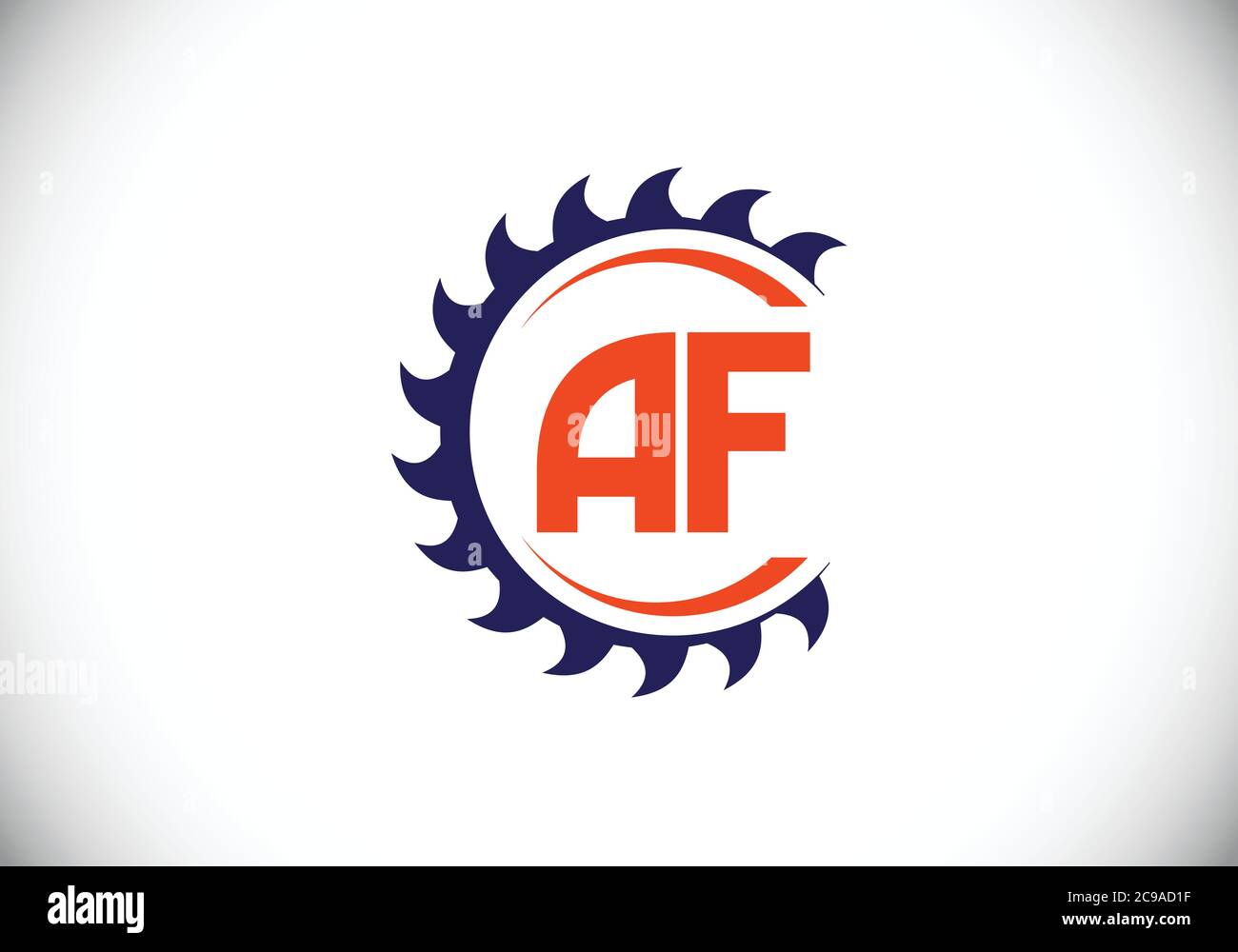 A F letter sign symbol. Initial Letter A F Logo Design Vector Template ...