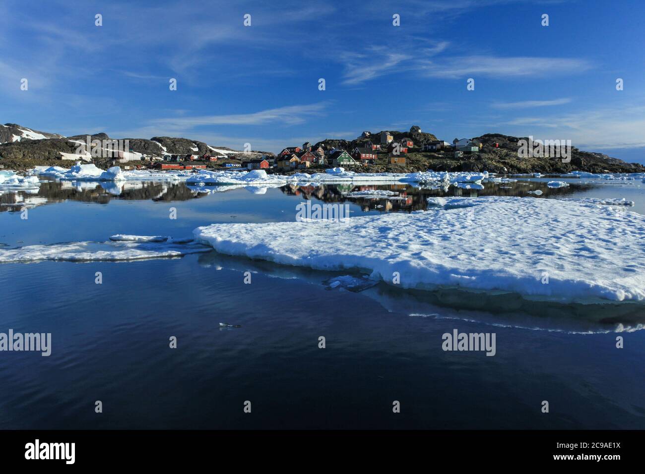 Kulusuk Island in Eastern Greenland Stock Photo - Alamy