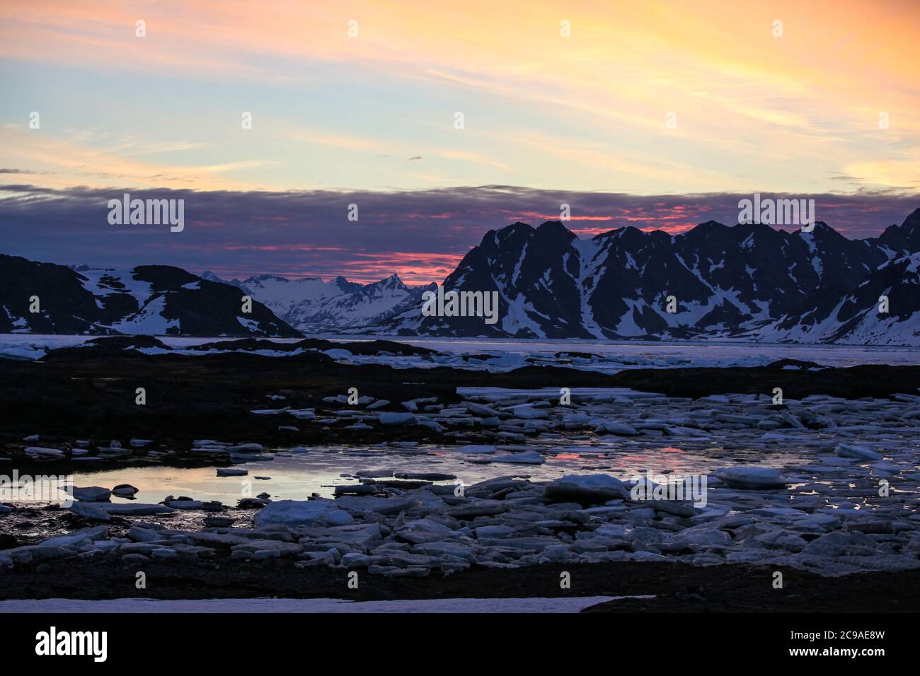 Kulusuk Island in Eastern Greenland Stock Photo - Alamy