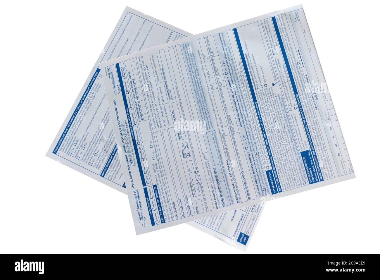 New York, NY - July 29, 2020: NY State Department of Motor Vehicles ...