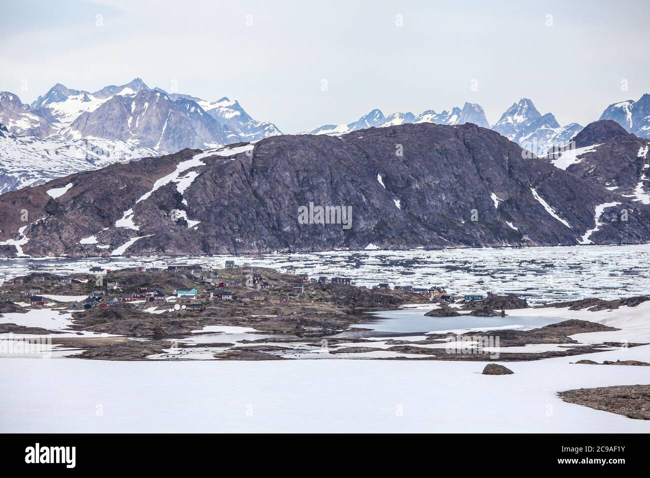 Kulusuk Island in Eastern Greenland Stock Photo - Alamy