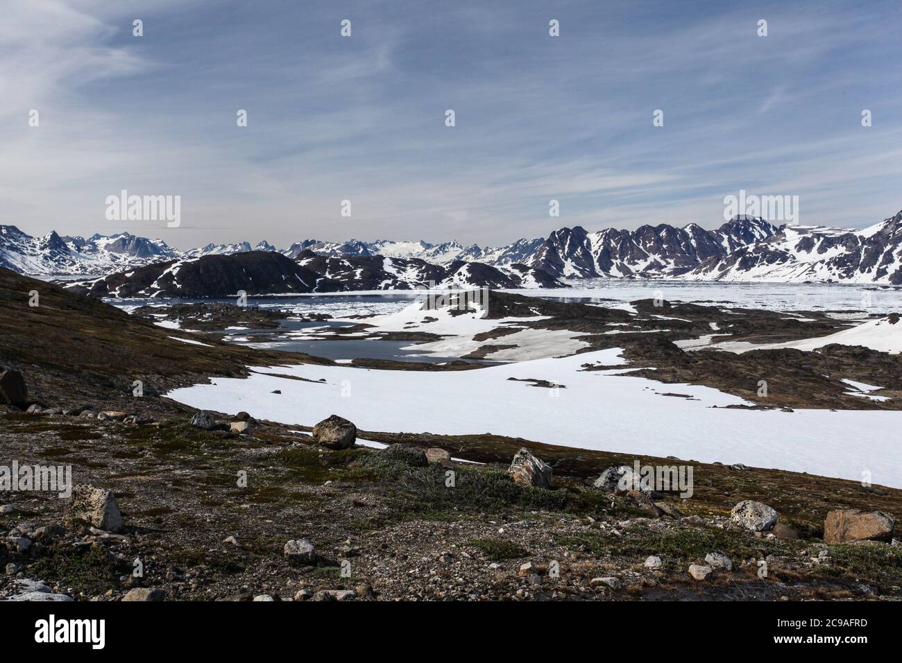Kulusuk Island in Eastern Greenland Stock Photo - Alamy