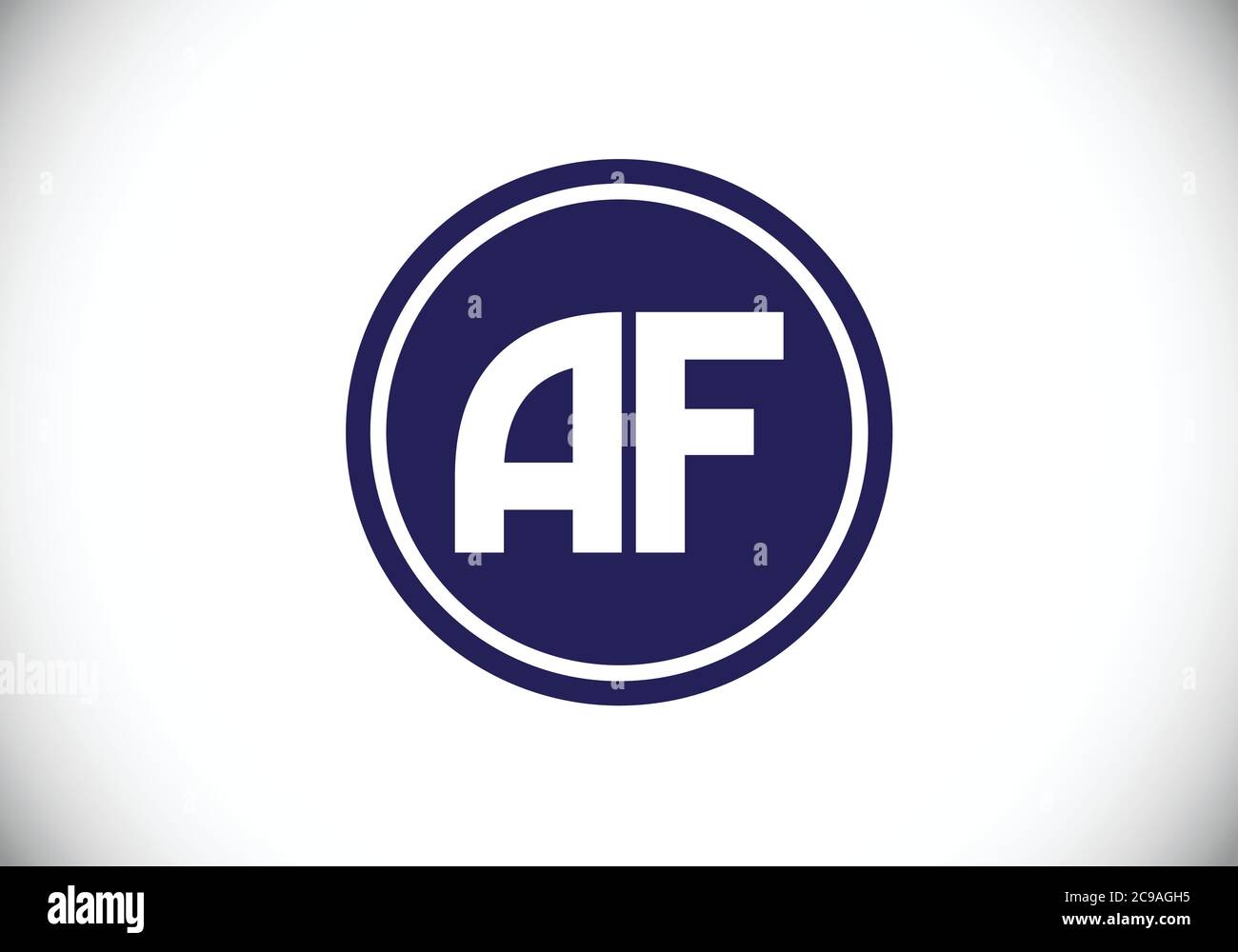 A F letter sign symbol. Initial Letter A F Logo Design Vector Template ...