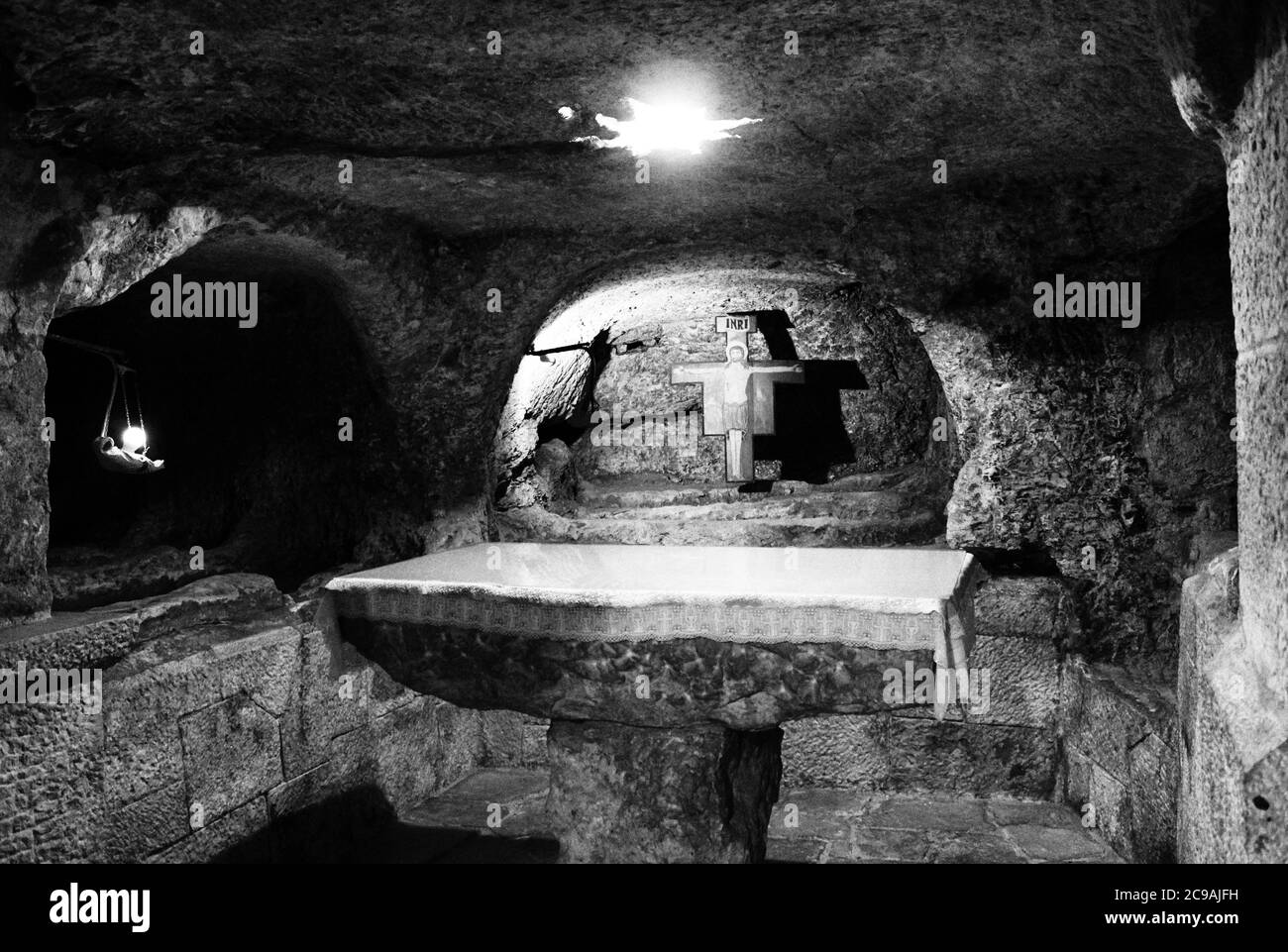 Crypt of Jesus Christ at Bethlehem Stock Photo - Alamy