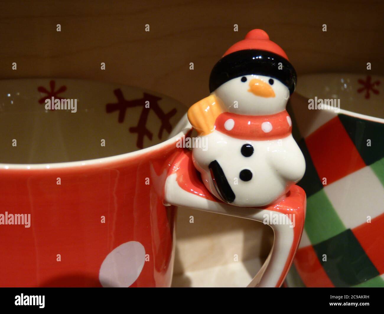 Closeup shot white snowman hi-res stock photography and images - Alamy
