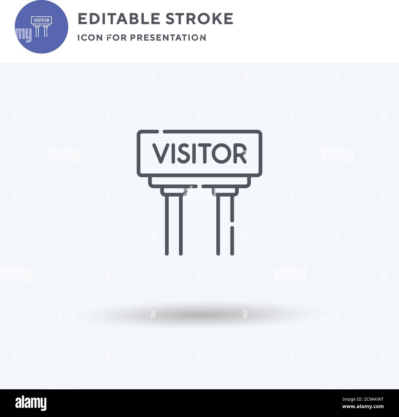 Visitors silhouette Stock Vector Images - Alamy