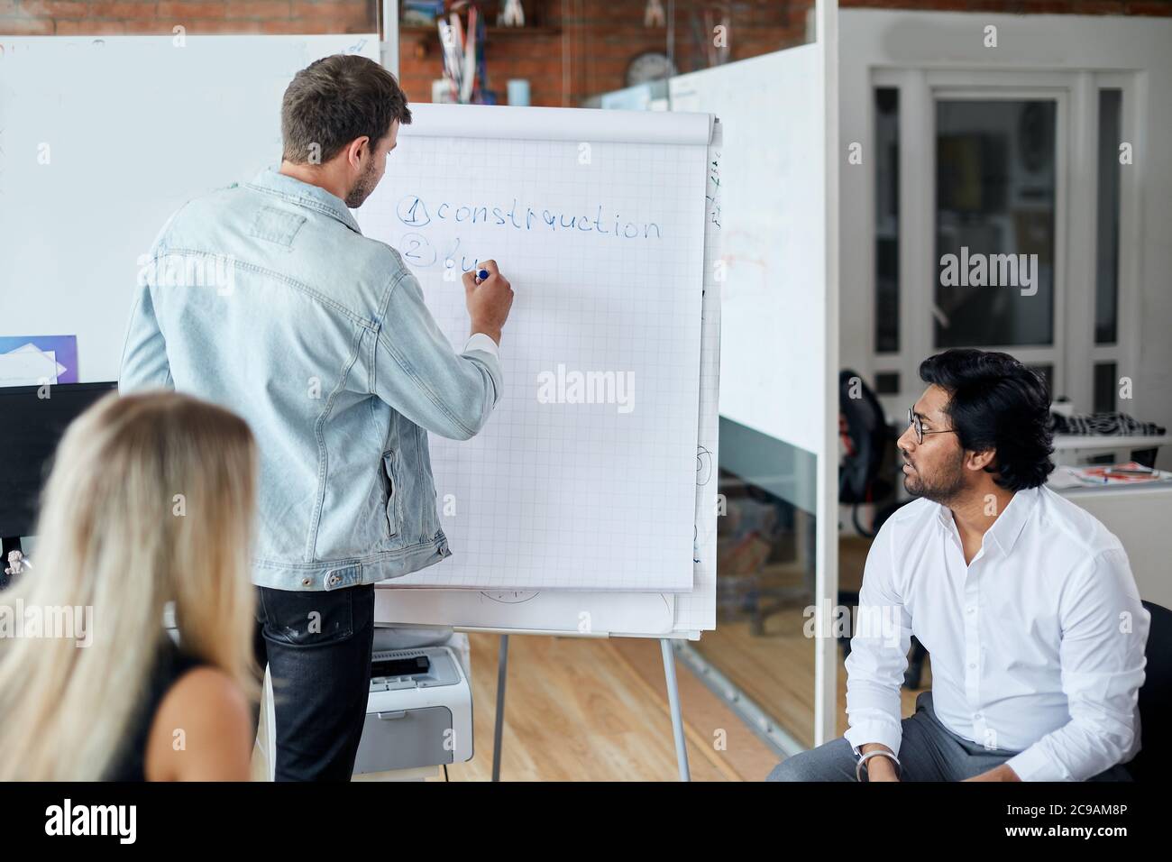 Group of smart and talented business people Stock Photo - Alamy
