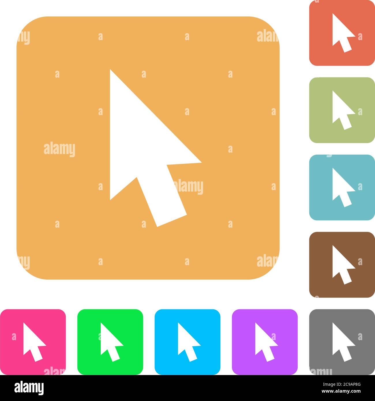 Purple curved arrow hi-res stock photography and images - Alamy