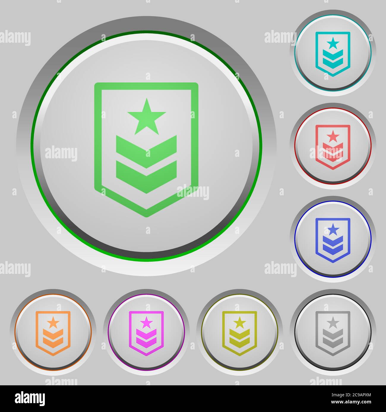 Private military rank Stock Vector Images - Alamy