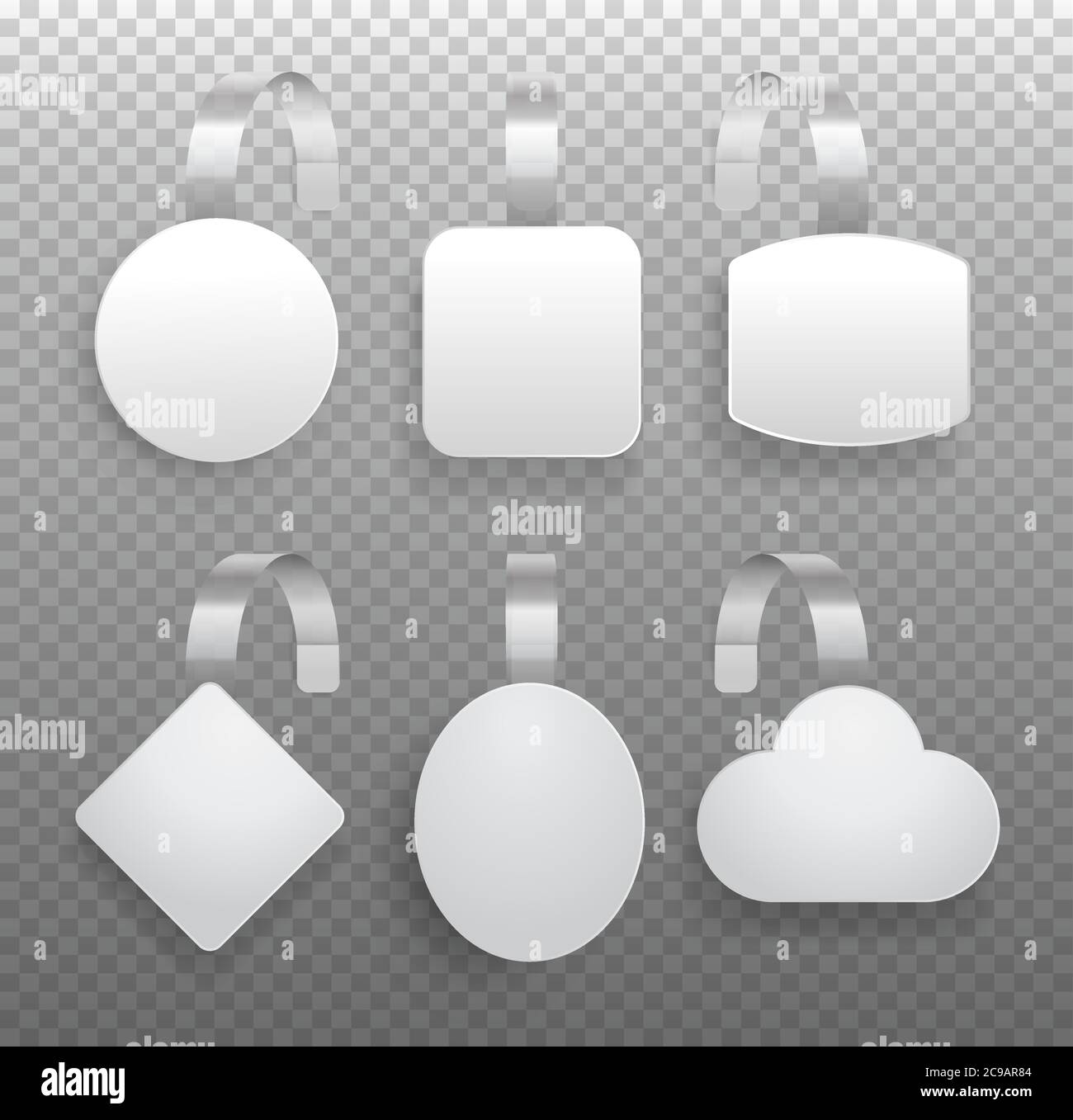 Wobbler template. Promotion pointing wobbler for supermarket sale ...