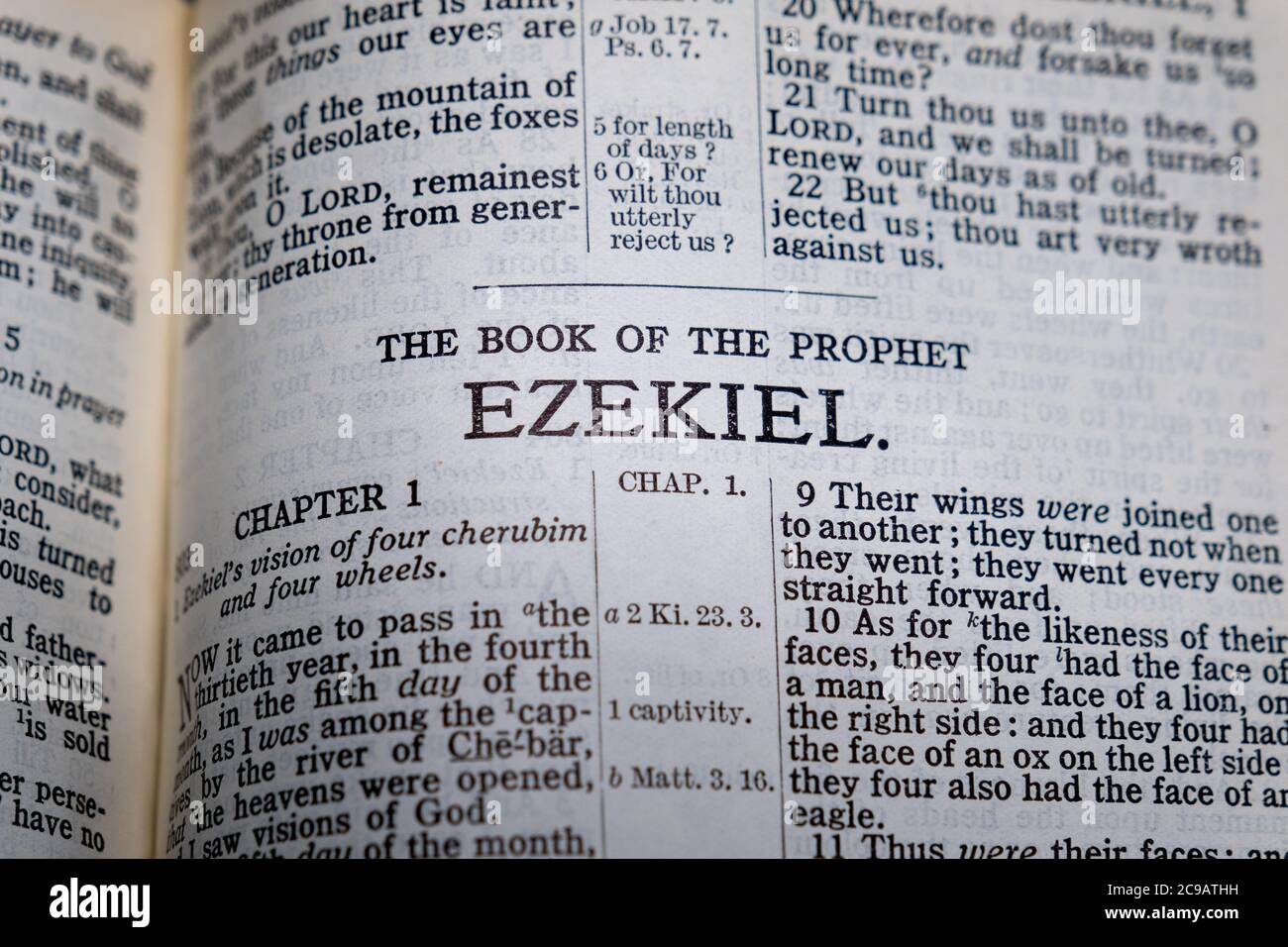 Book of ezekiel hi-res stock photography and images - Alamy