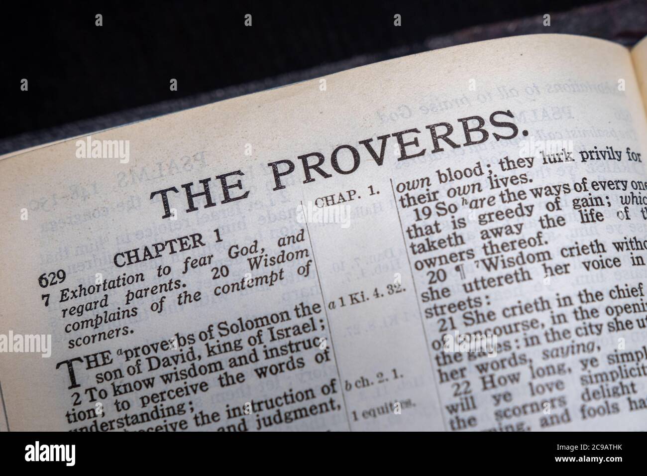 Book of proverbs hi-res stock photography and images - Alamy