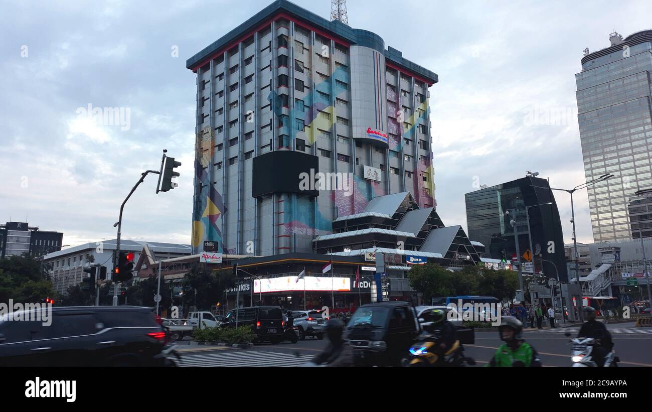 Jakarta, Indonesia – March 11, 2019: Sarinah Thamrin Plaza, dubbed "The ...
