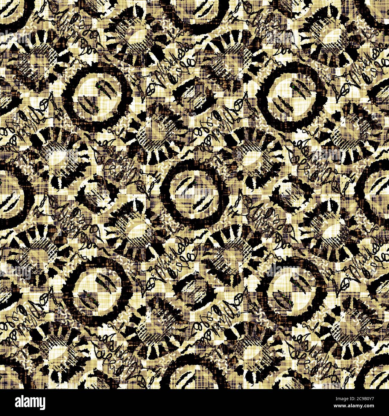 Seamless sepia brown dotted texture. Distressed circle dot background ...