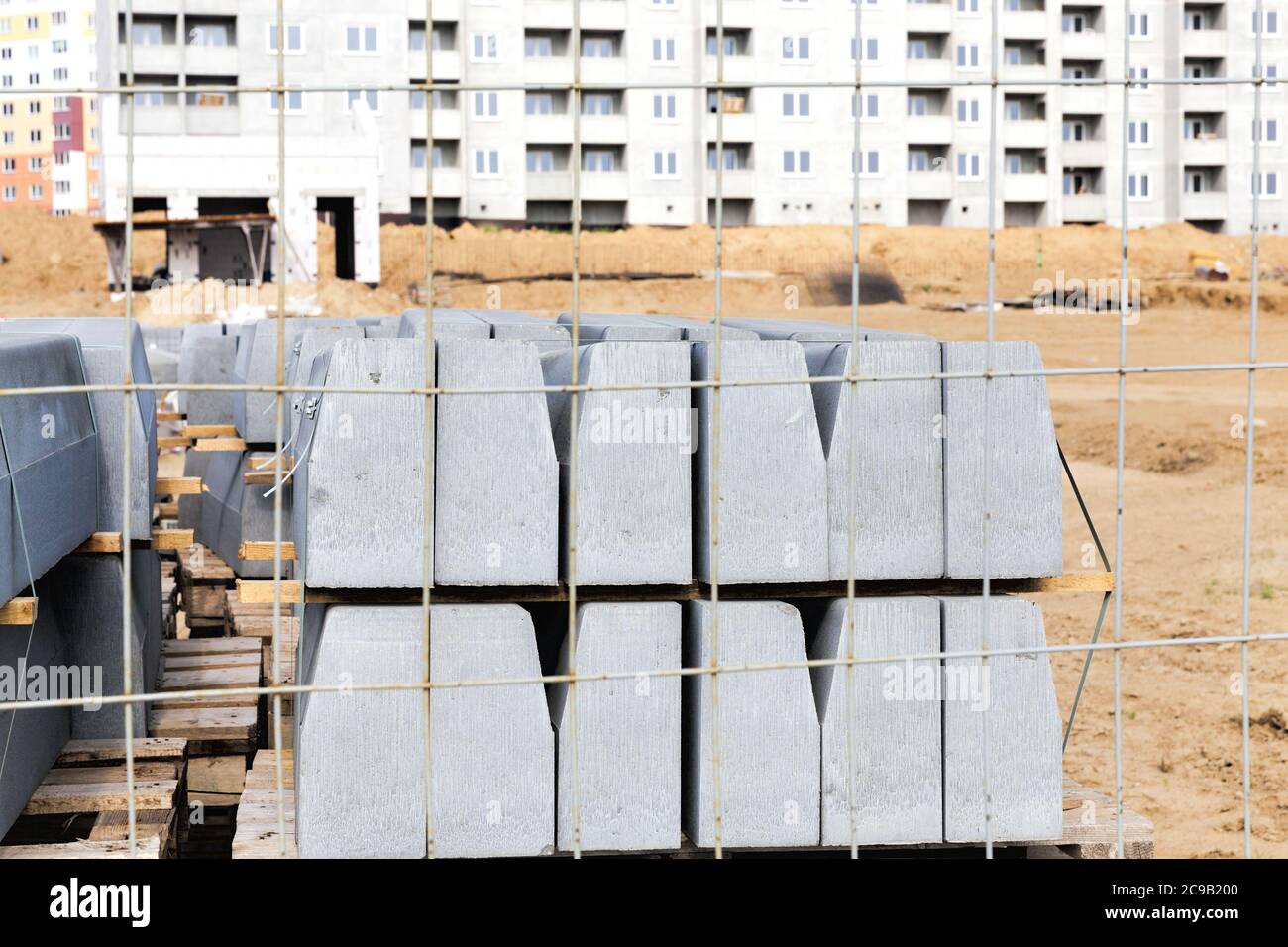 rapid construction of new buildings Stock Photo - Alamy