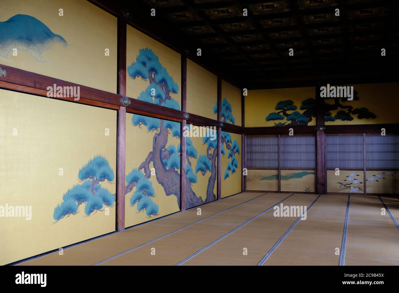 Nijo castle kyoto interior hi-res stock photography and images - Alamy