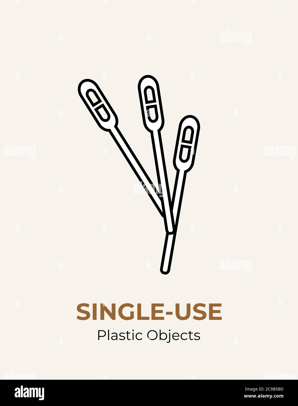 Fast food cutlery plastic Stock Vector Images - Alamy