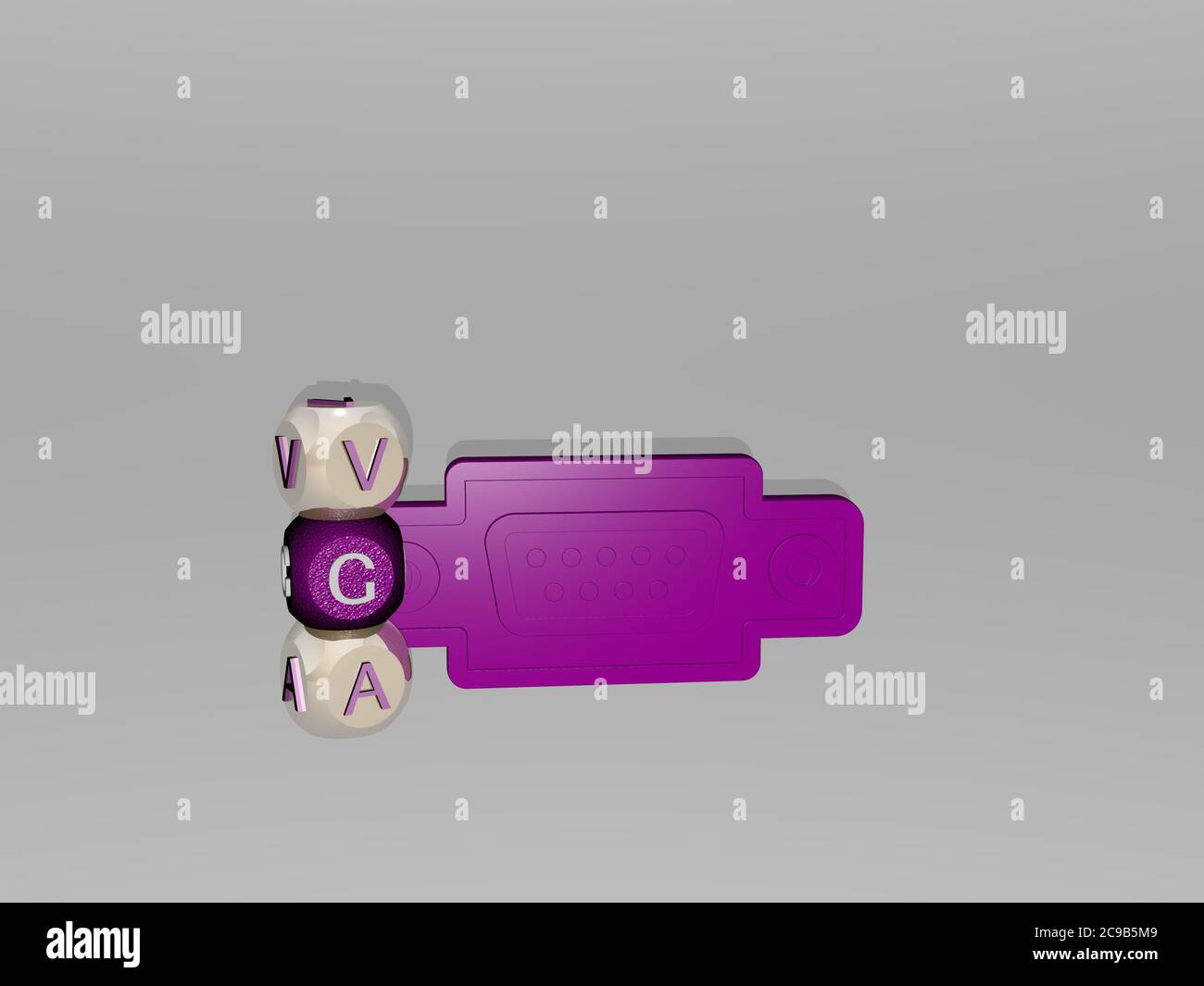 Vga alphabet hi-res stock photography and images - Alamy