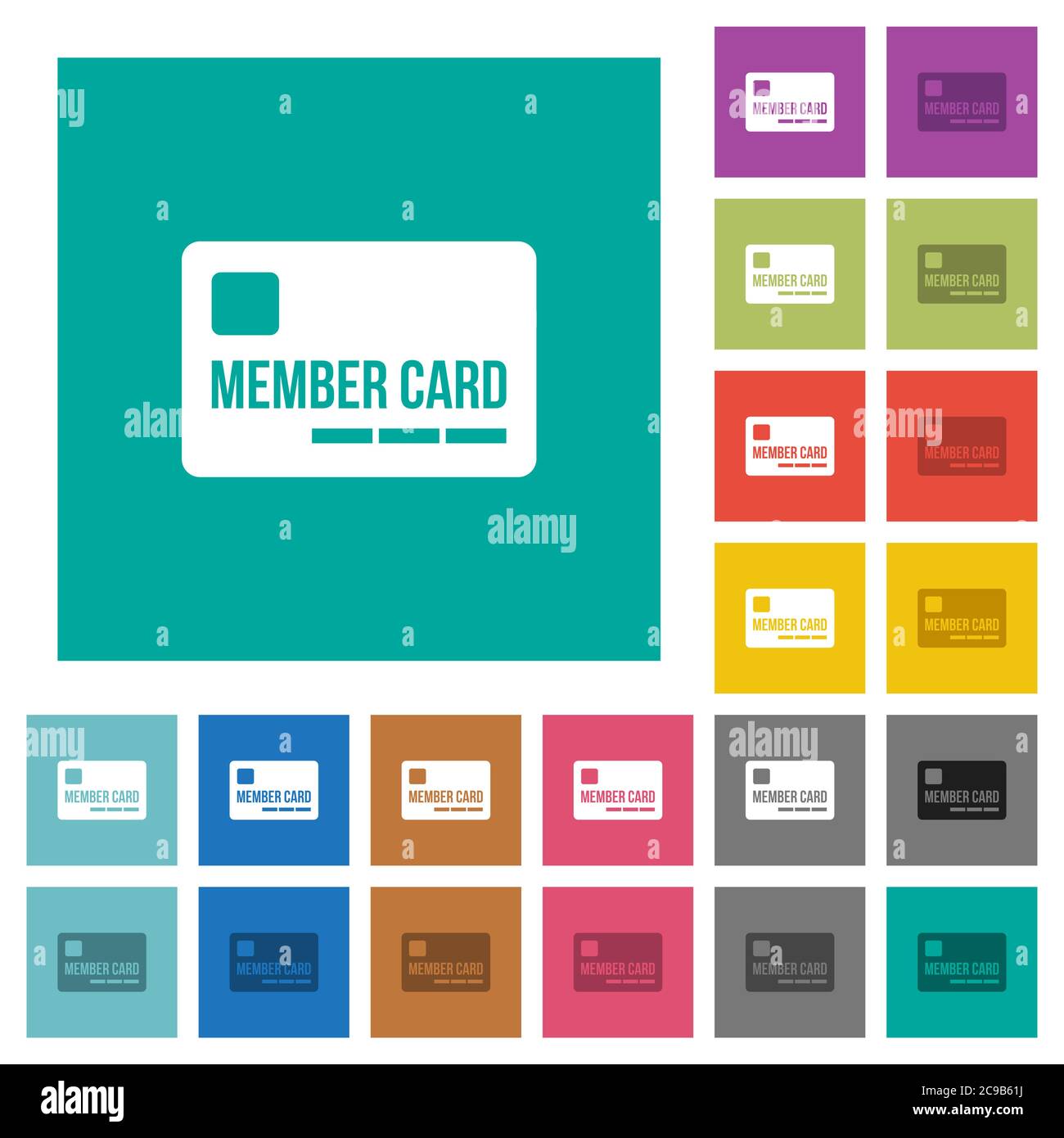 Dark blue id card icon hi-res stock photography and images - Alamy