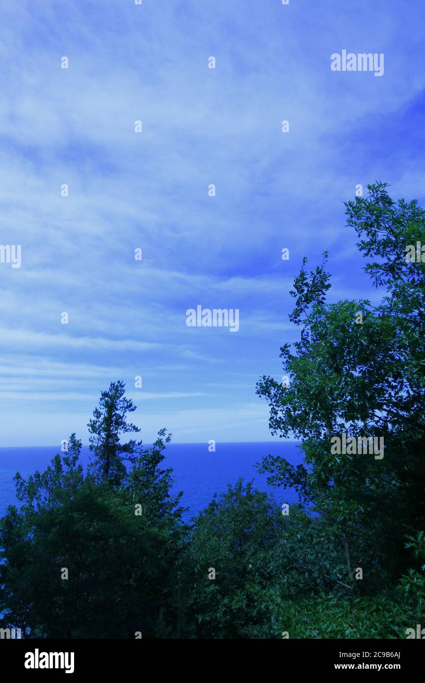 Inspiration Point, Arcadia, Michigan Stock Photo - Alamy