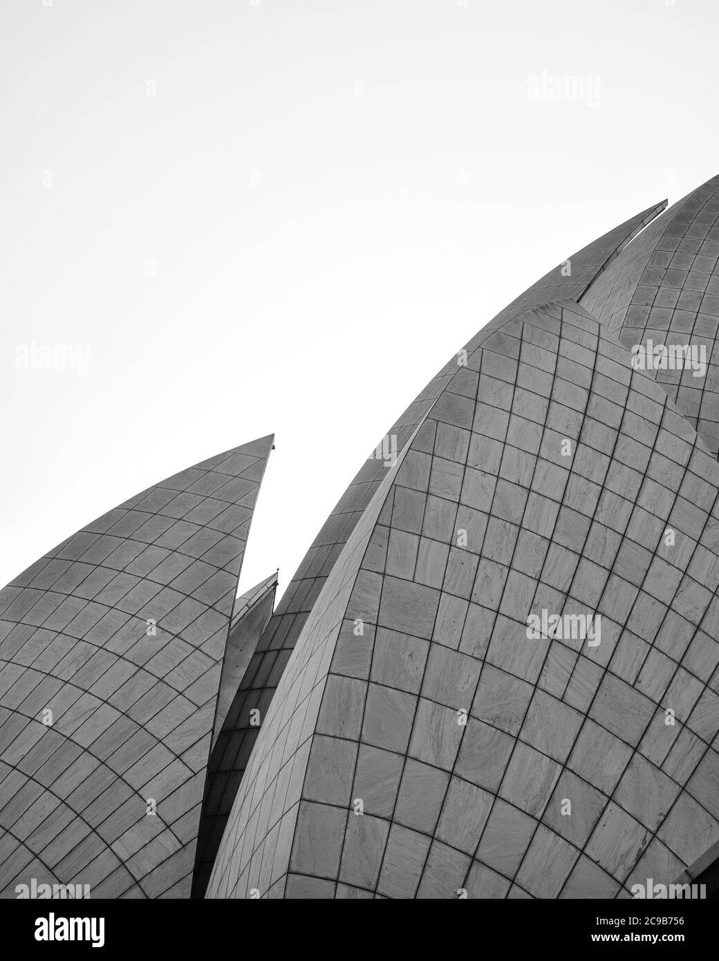 The Lotus Temple, Delhi, India Stock Photo - Alamy