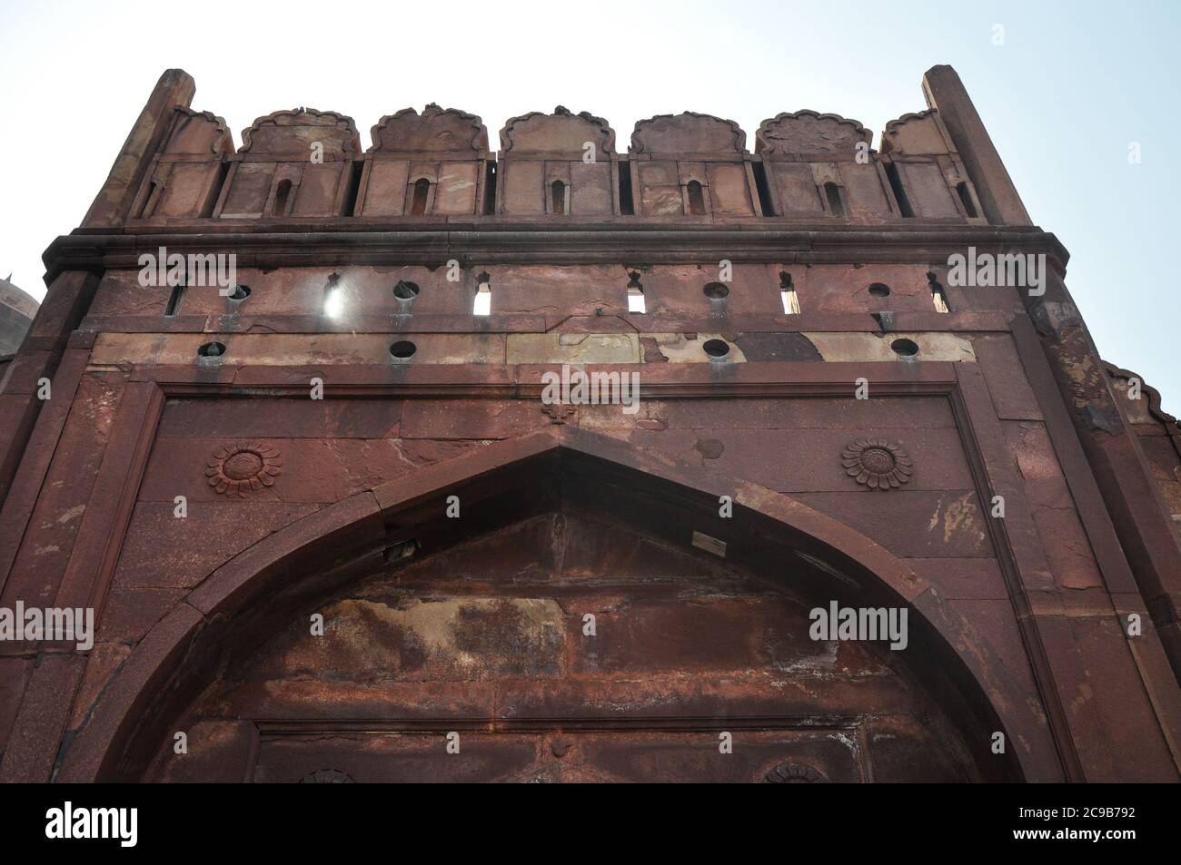 Gardens red fort delhi hi-res stock photography and images - Alamy
