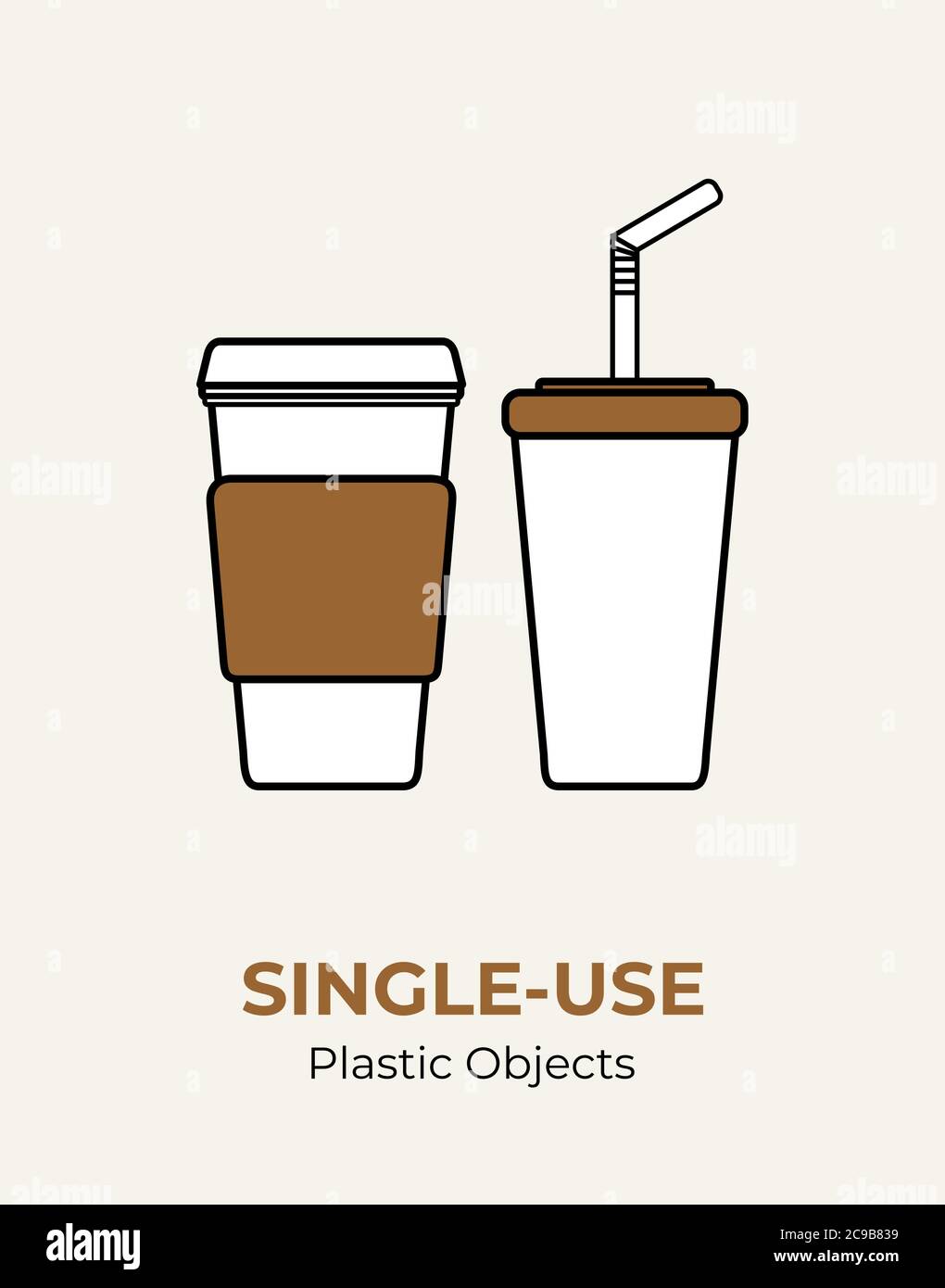 White plastic cutlery in Stock Vector Images - Alamy