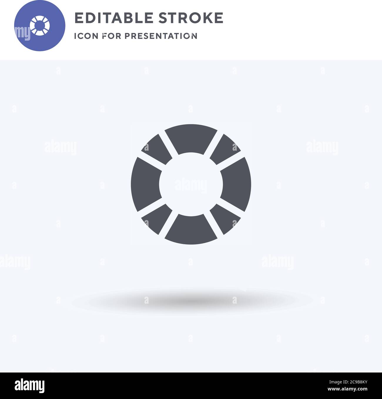 Support icon vector, filled flat sign, solid pictogram isolated on ...