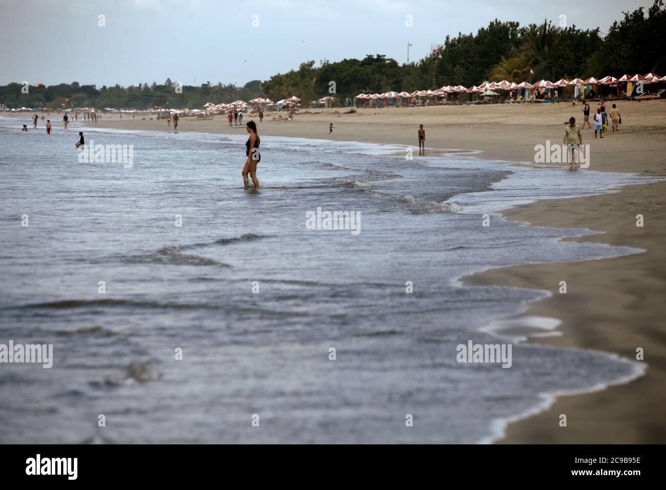 Kuta beachline hi-res stock photography and images - Alamy