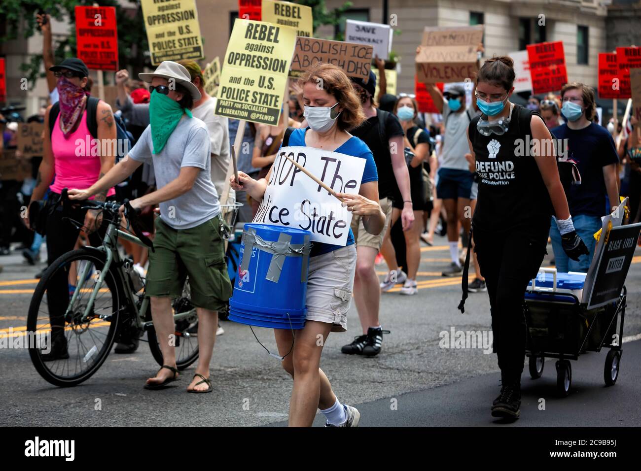 Anti oppression protest sign hi-res stock photography and images - Alamy