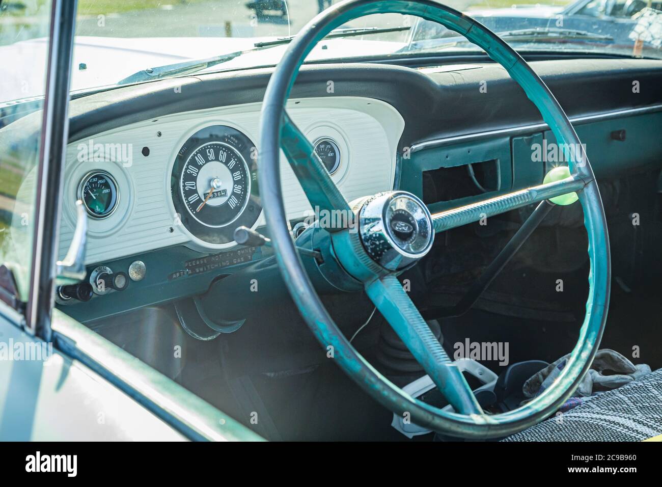 Daytona Beach, FL / USA - March 25, 2018: Restored 1964 Ford F100 ...