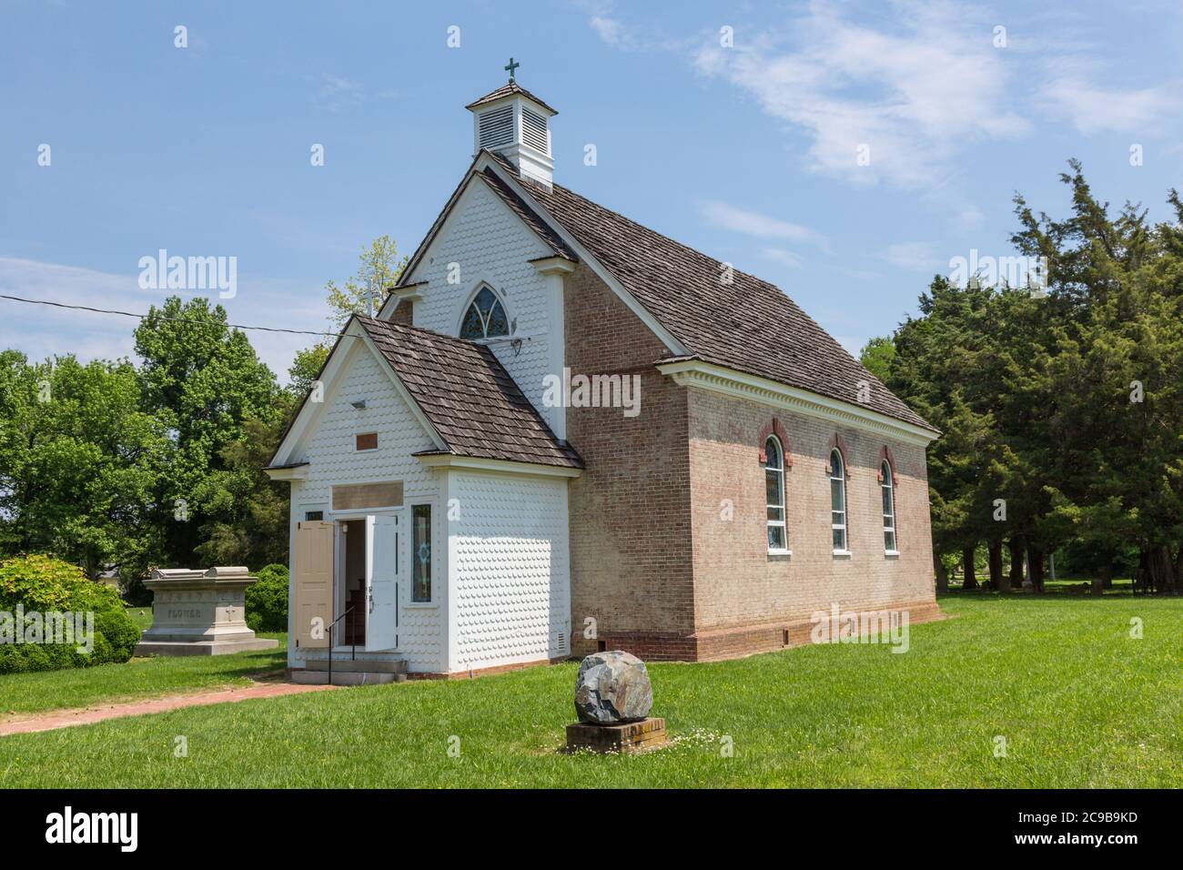 Maryland Jesuit History. St. Inigoes, Oldest Catholic Parish in English ...