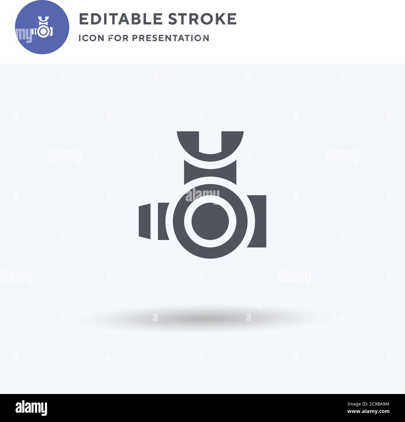 Regulator icon vector, filled flat sign, solid pictogram isolated on ...