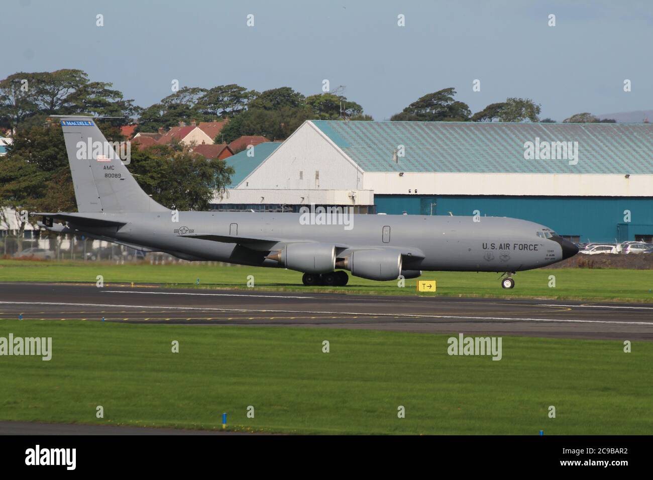 58-0089, a Boeing KC-135T Stratotanker operated by the United States ...