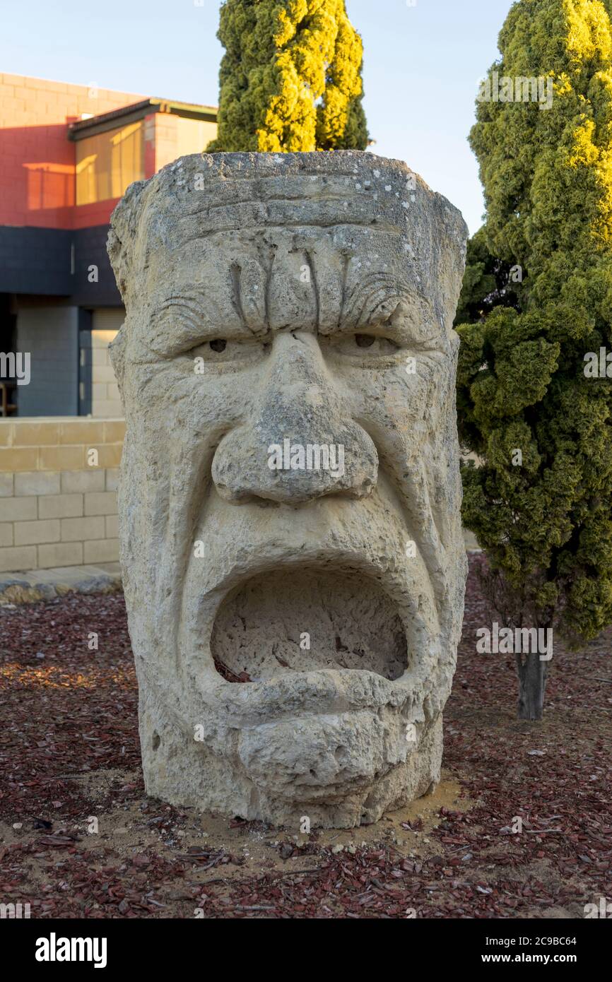 Waugal Monoliths Legend. The Waugal Monoliths Limestone Interpretations ...