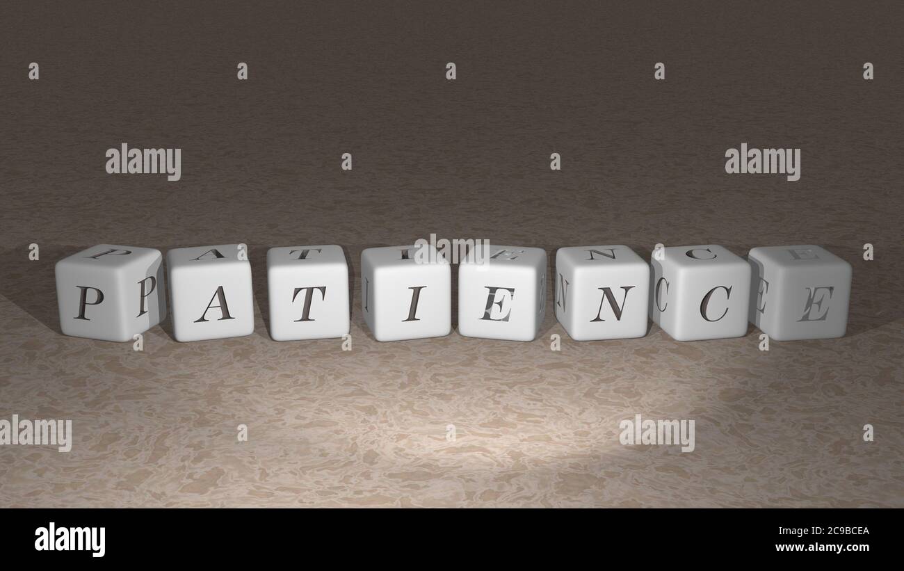Patience built by dice letters and color crossing for the related ...