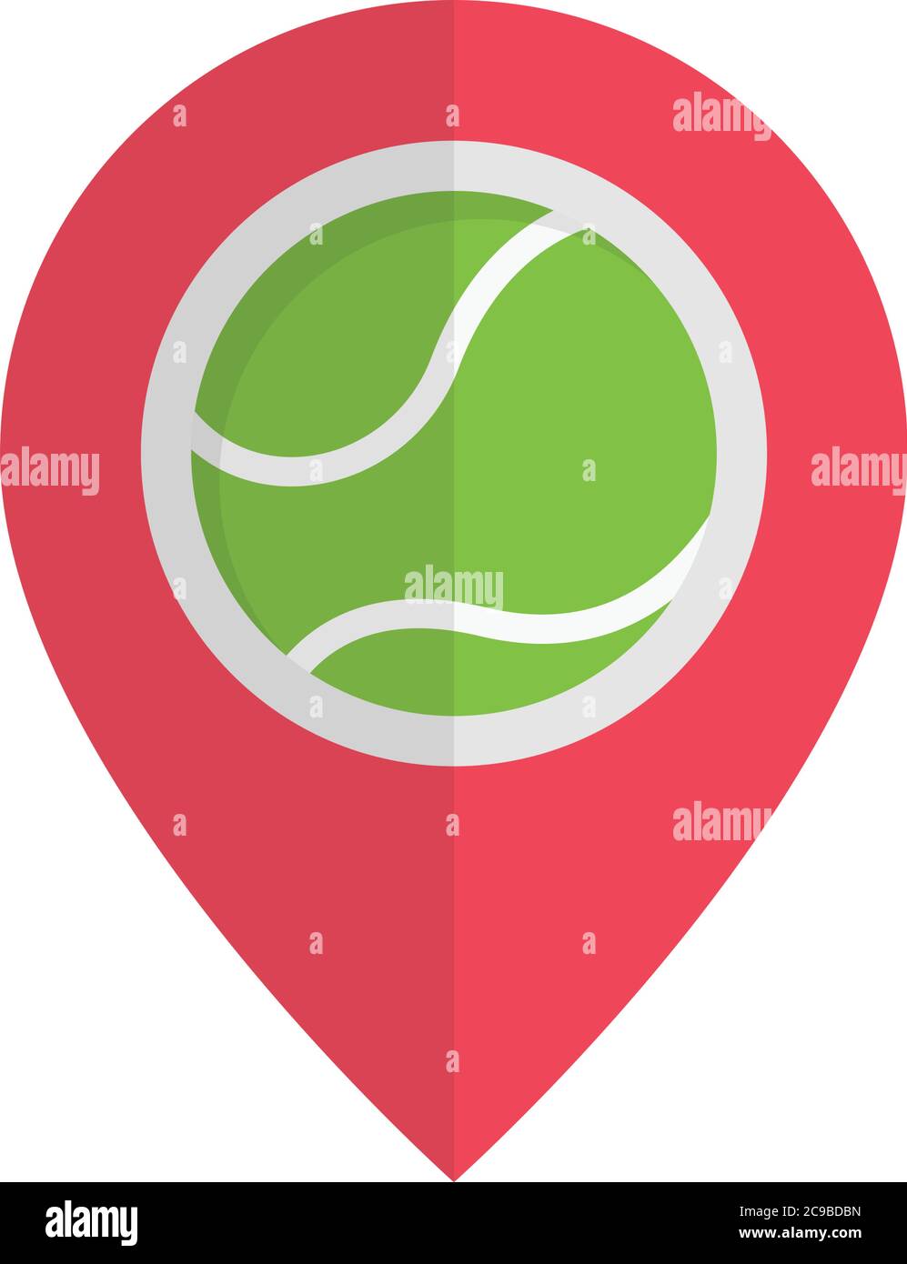 Tennis place Stock Vector Images - Alamy