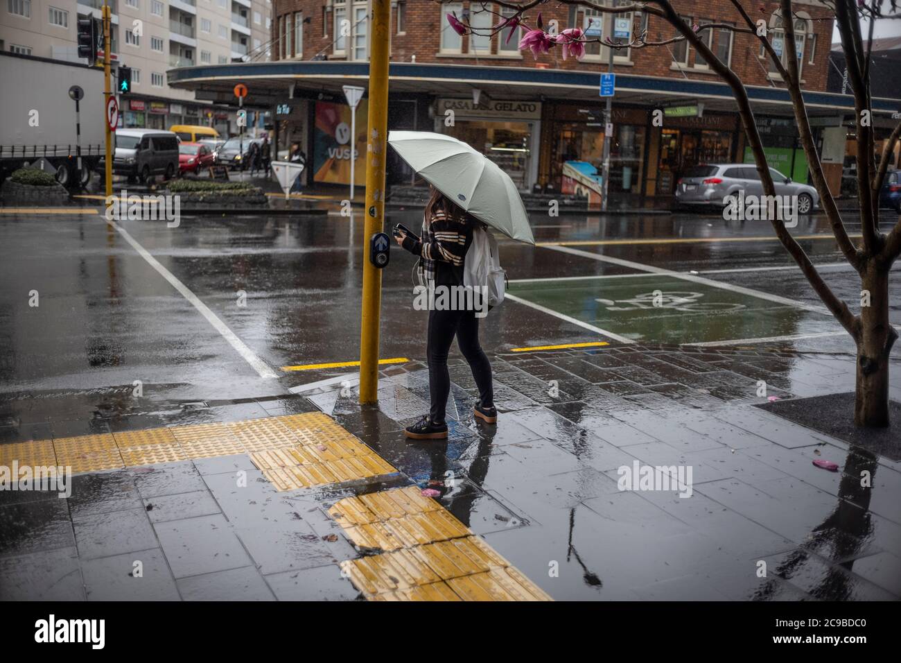 Rainy day auckland hi-res stock photography and images - Alamy