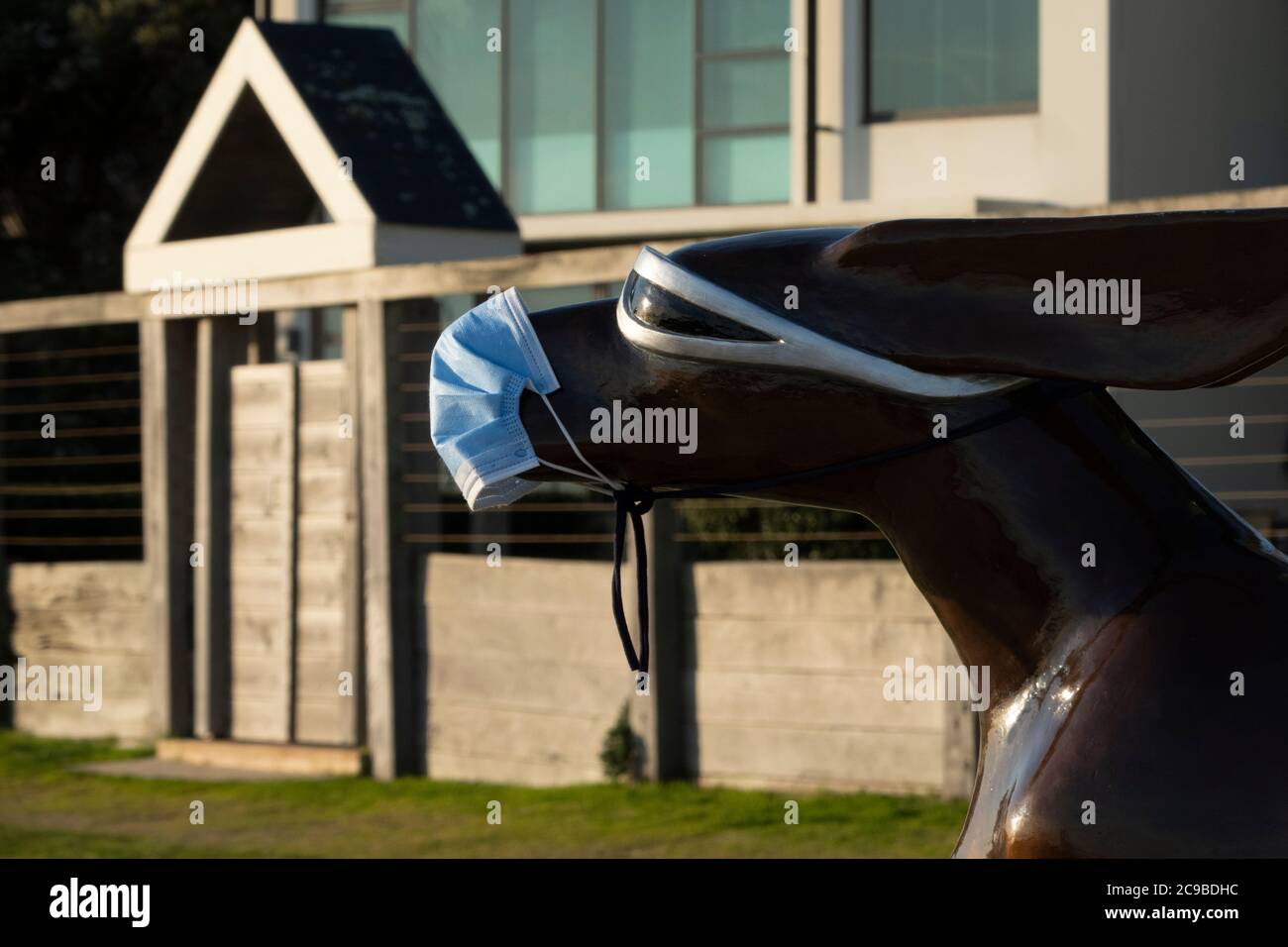 Melbourne Australia Covid-19 Coronavirus: People wearing protective ...