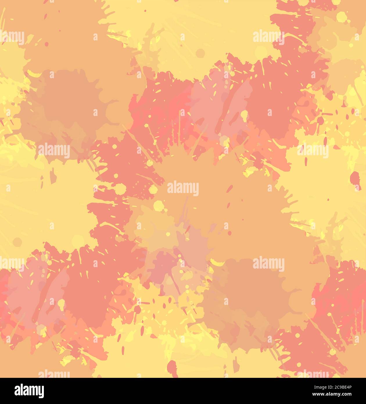 Seamless grunge texture with watercolor splashes. Vector element for ...