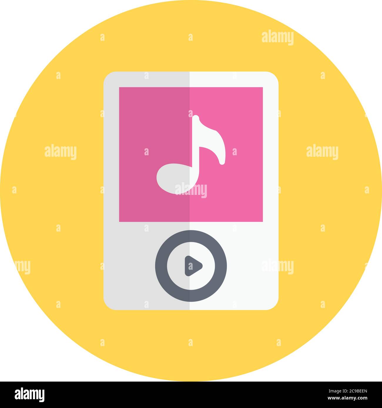 Mp3 player icon black app Cut Out Stock Images & Pictures - Alamy